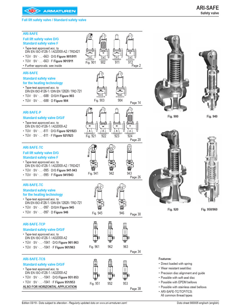 Safety Valve | PDF | Mechanical Engineering