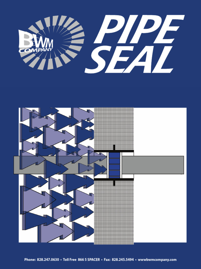 BWM Pipe Penetration Seal Overview | PDF | Pipe (Fluid Conveyance ...