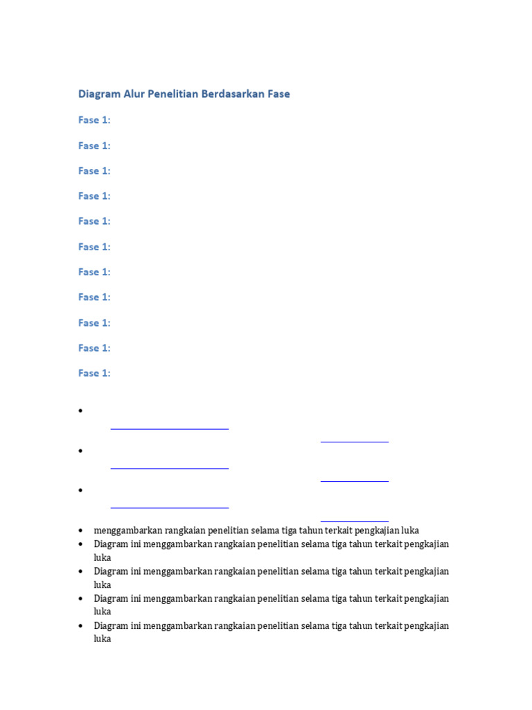 Diagram Alur Penelitian | PDF
