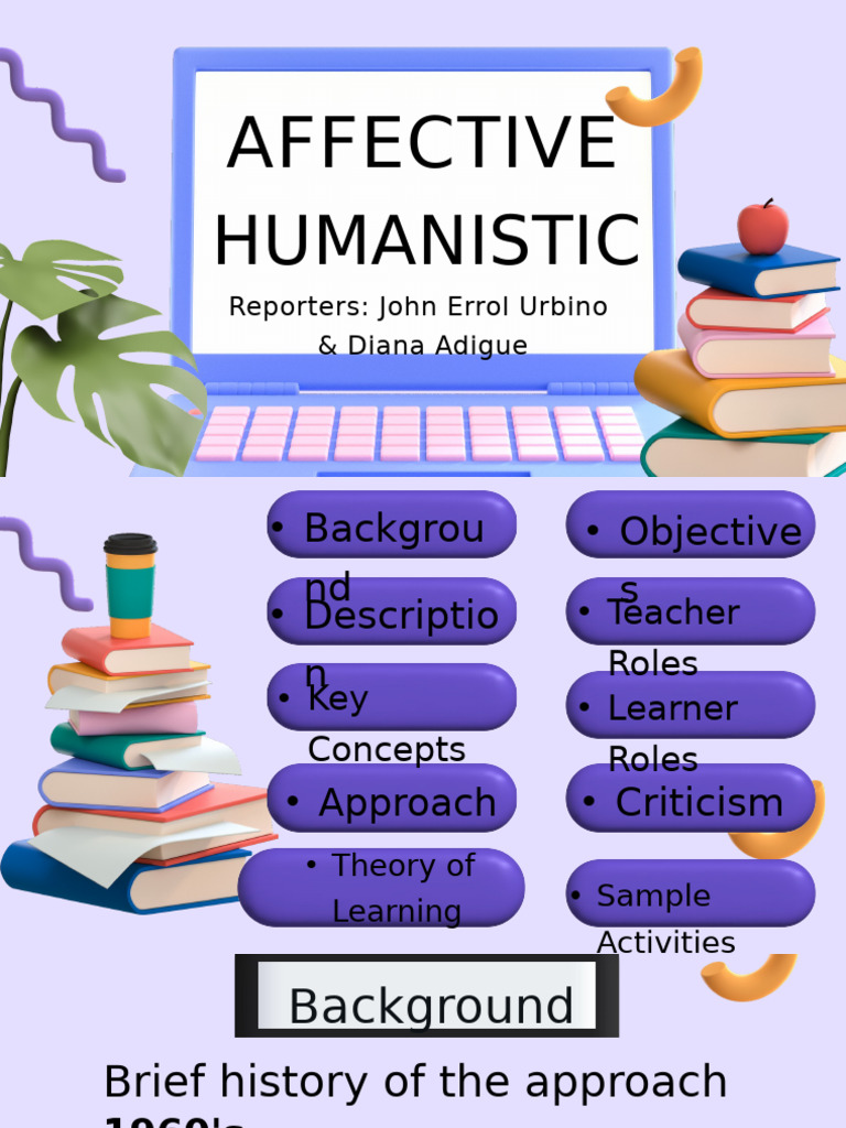 Affective Humanistic Approach | PDF | Humanistic Psychology | Learning