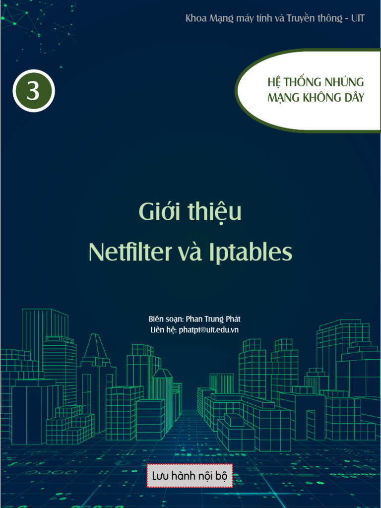 Lab 3 - Introduction Netfilter and Iptables (1) | PDF