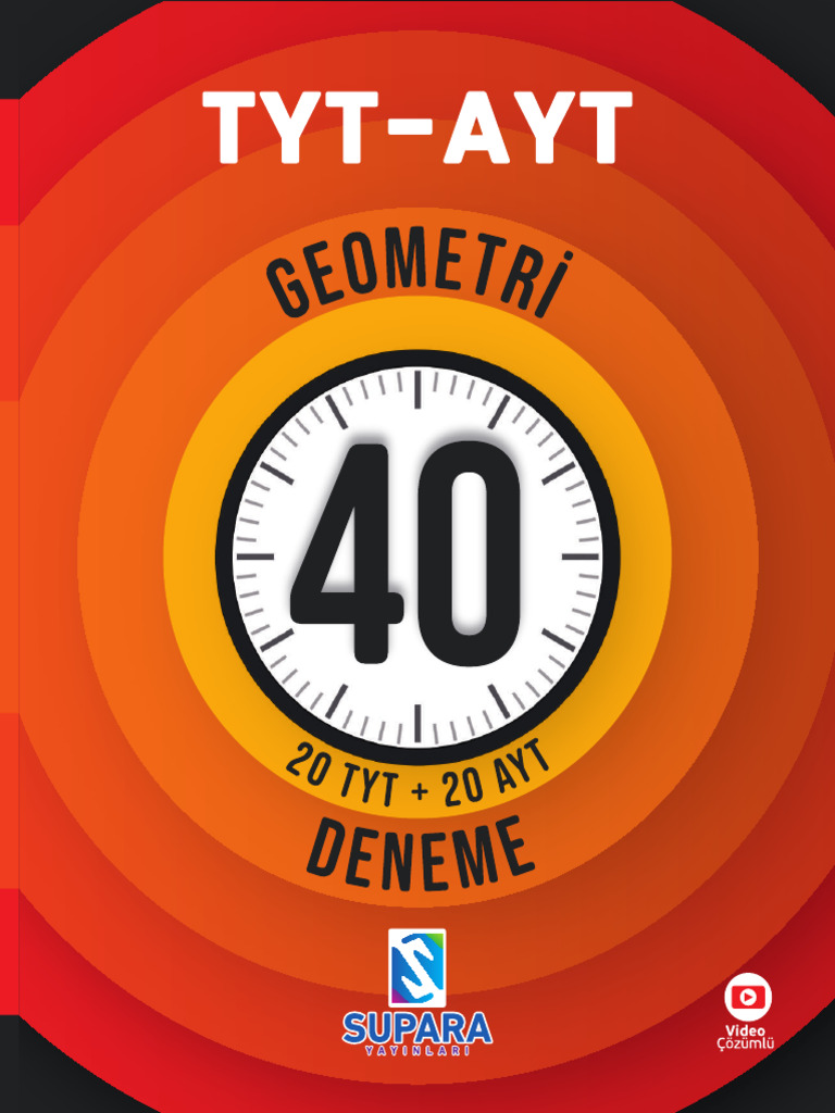 2024-2025 Supara 40 Tyt-Ayt Geometri̇ Deneme | PDF
