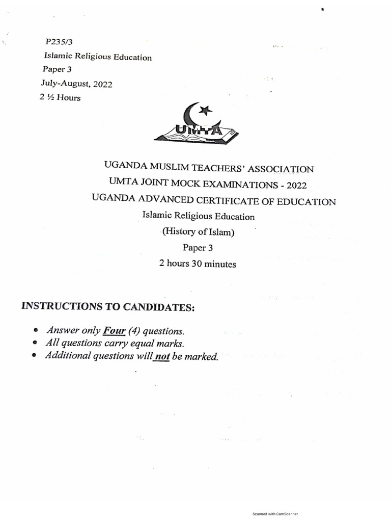 Umta Uace Ire 3 | PDF