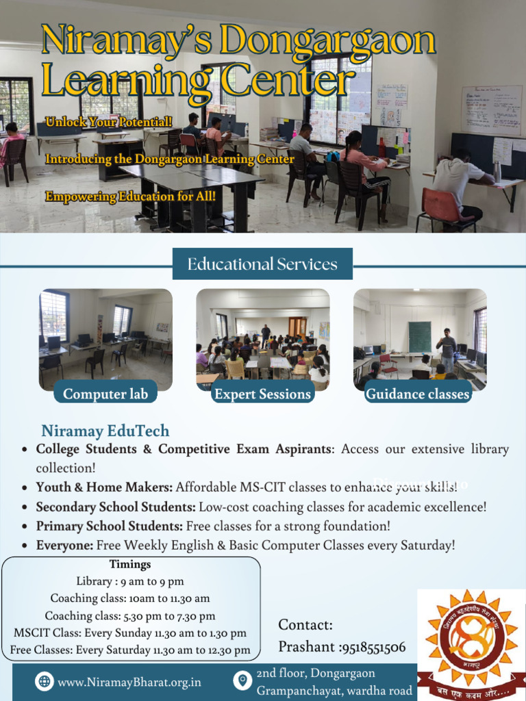 Niramay Learning Center | PDF