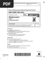 Science Iprimary Edexcel Past Paper June 2021 | PDF | Breathing | Oxygen