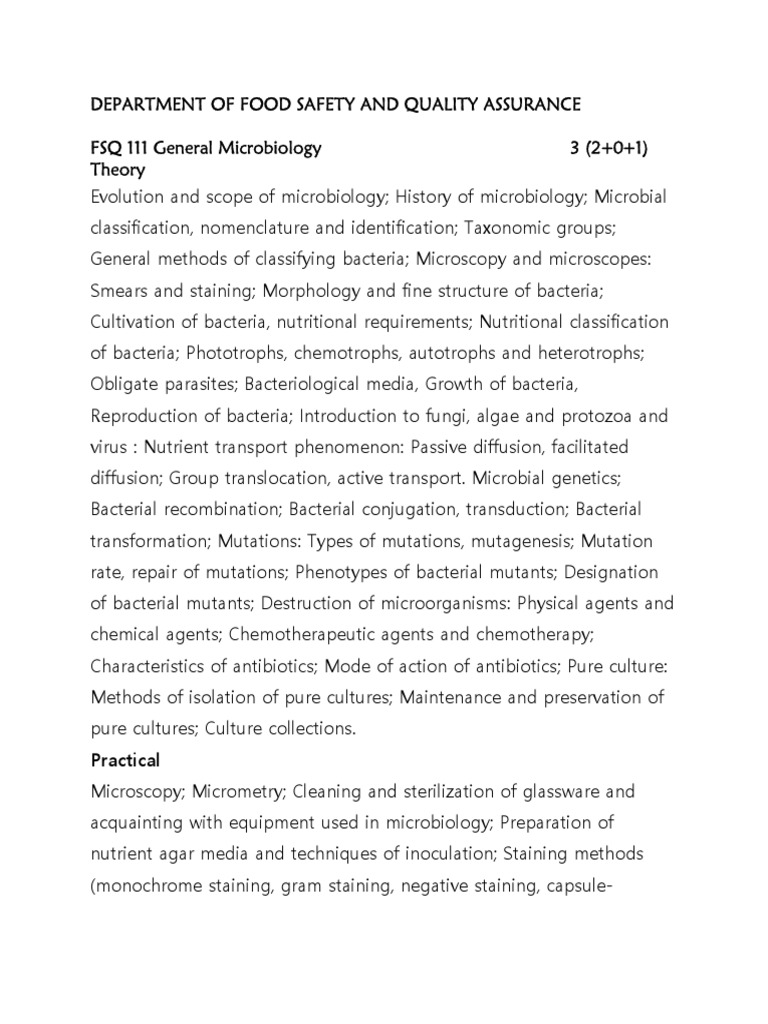 Microbiology and Engineering Basics Overview | PDF | Electric Motor ...