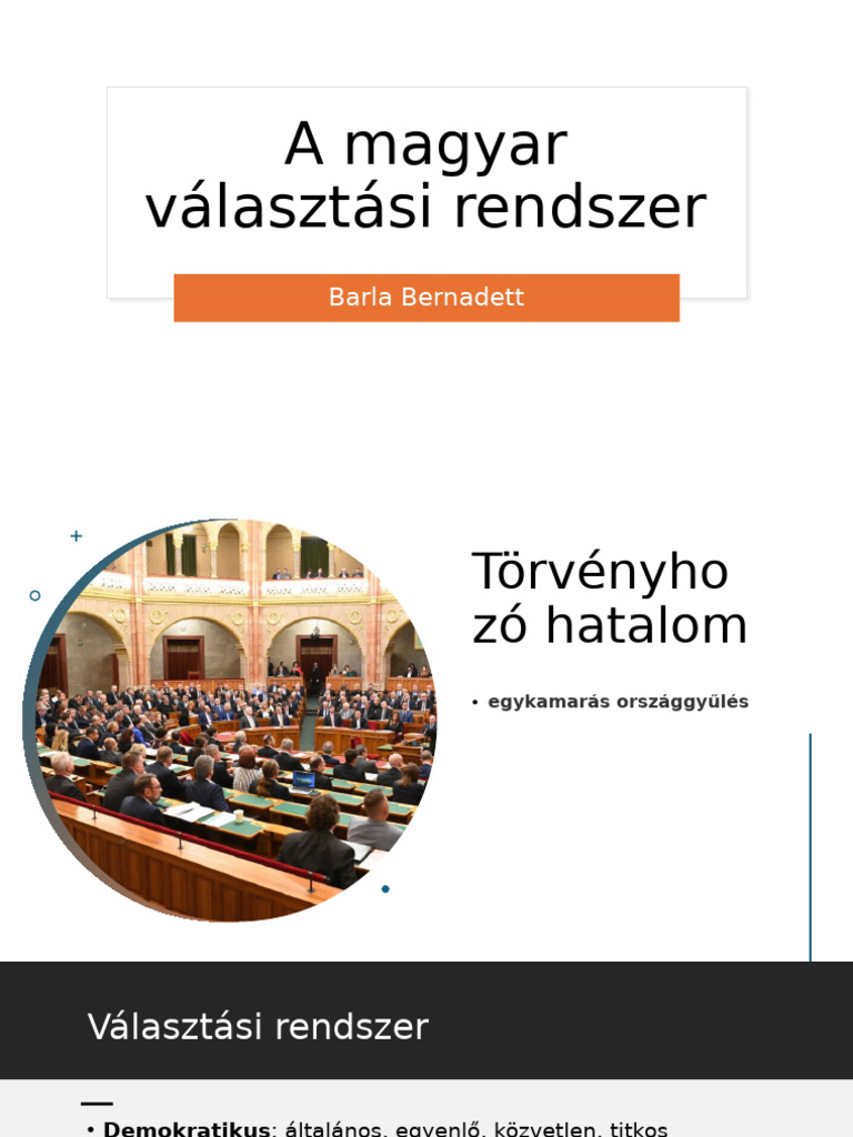 A magyar vÃ¡lasztÃ¡si rendszer | PDF