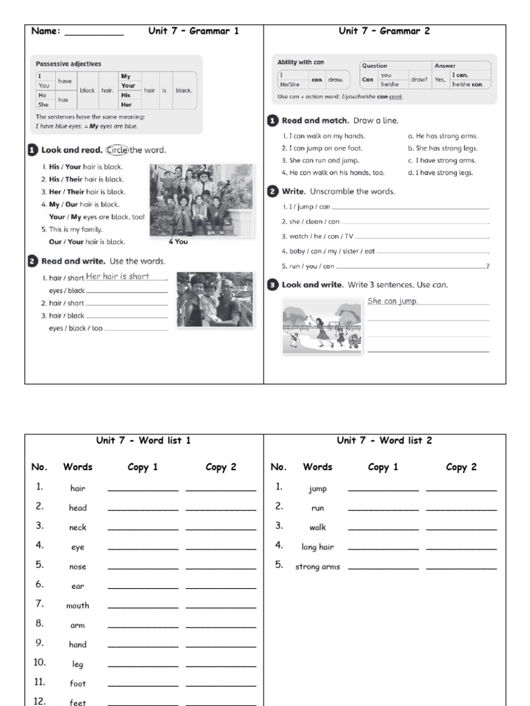 Ow1 - Final 2 - Unit 7 - in Class | PDF