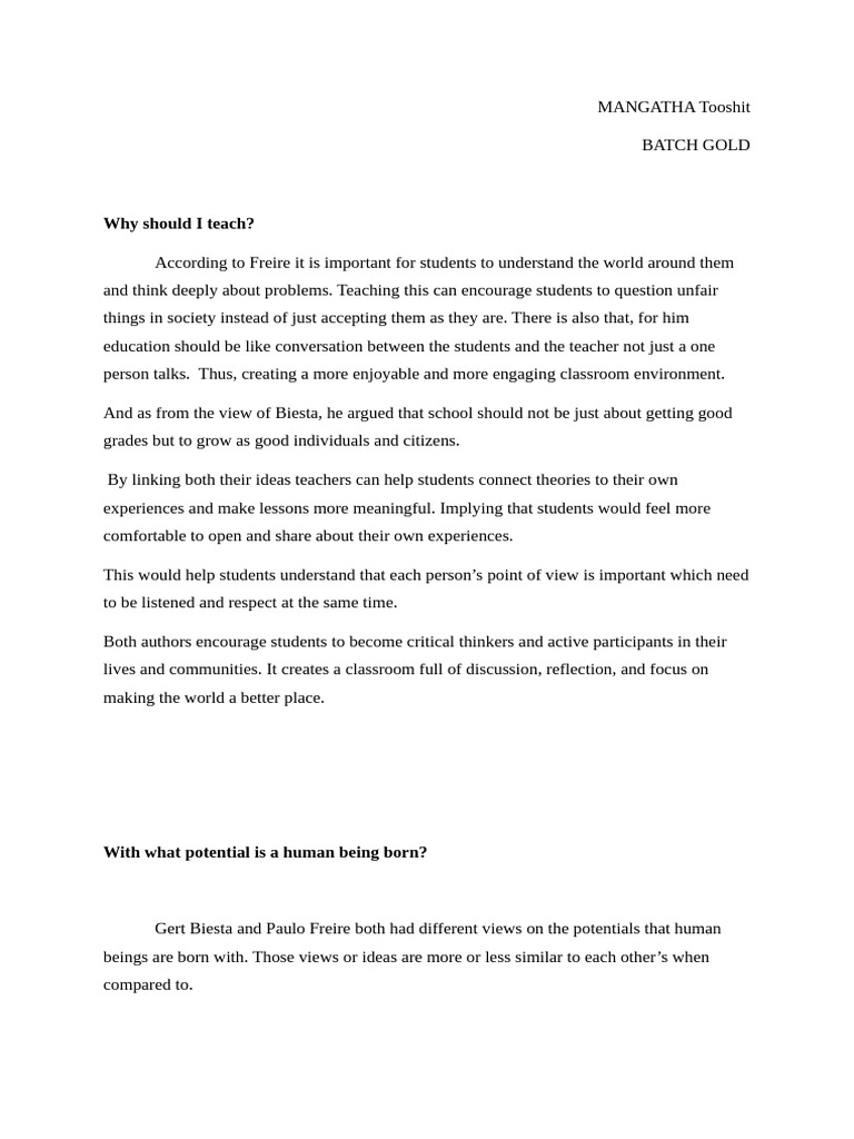 Teaching for Critical Engagement | PDF | Critical Thinking | Creativity