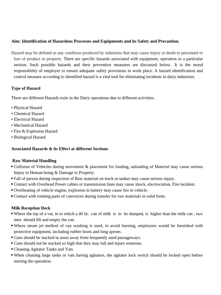 Hazardous Processes 15.2.22 | PDF | Lubricant | Boiler