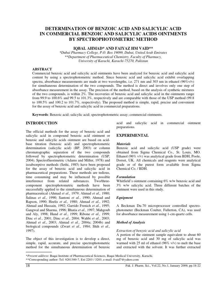 Paper 3 | Download Free PDF | Spectrophotometry | Assay
