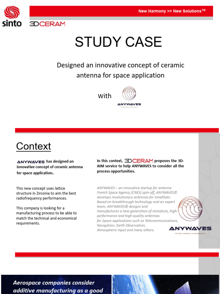 Ceramic Antenna Manufacturing Solutions | PDF | Risk