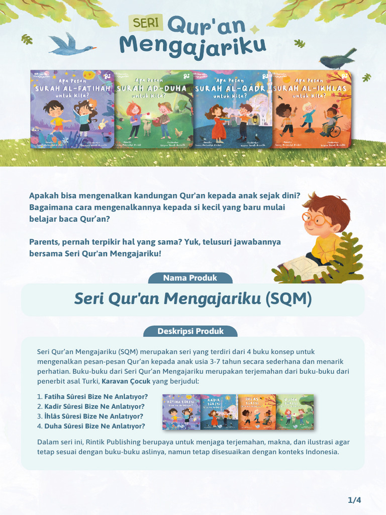Ringkasan Produk Seri Quran Mengajariku | PDF