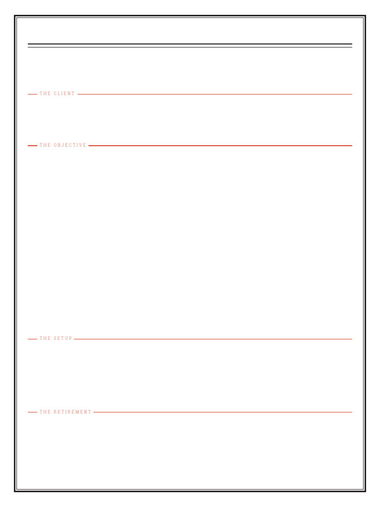 Campaign Sheet | PDF