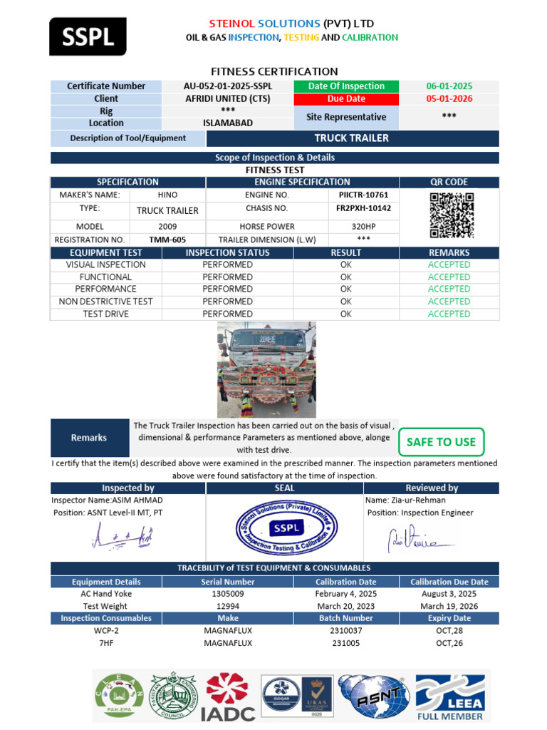 SSPL Au 052 01 2025 TMM 605 | PDF | Vehicles | Engines