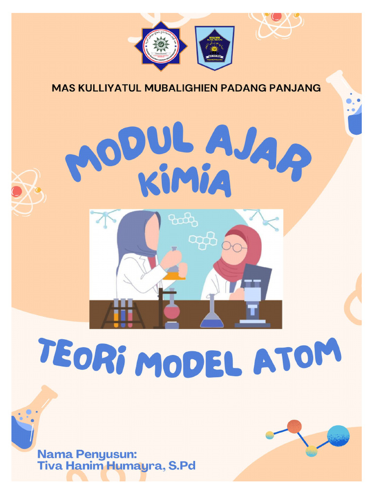 Modul Ajar PJBL Teori Model Atom | PDF