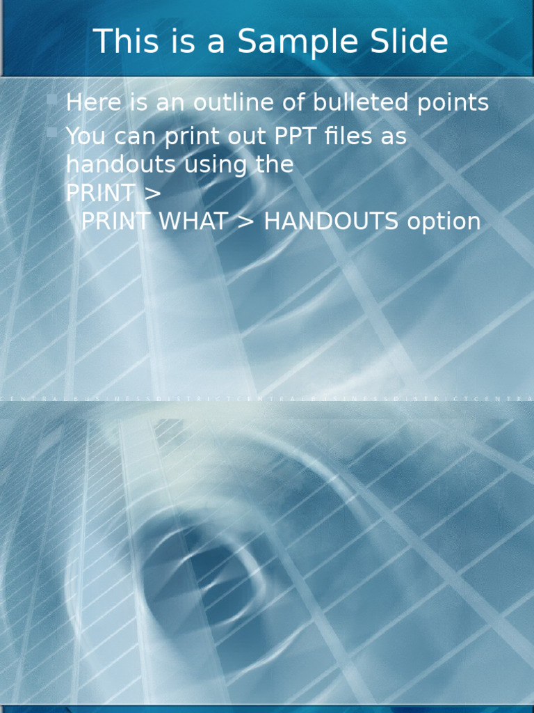 PowerPoint Handouts Guide for Students | PDF