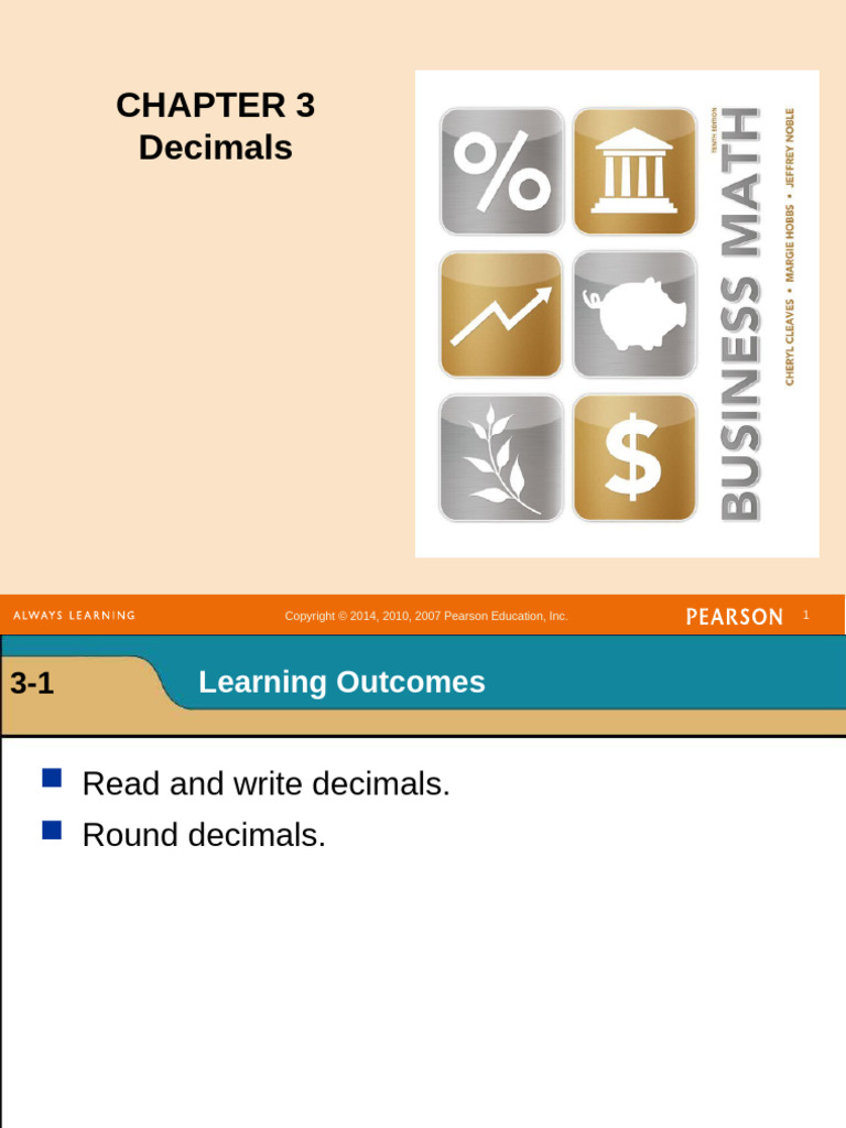 cbsm10e_ppt_ch03 | PDF | Division (Mathematics) | Lexicology