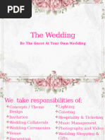 Sample Wedding Program Flow | PDF | Wedding | Social Conventions