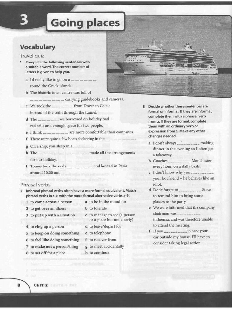Going Places Practice | PDF