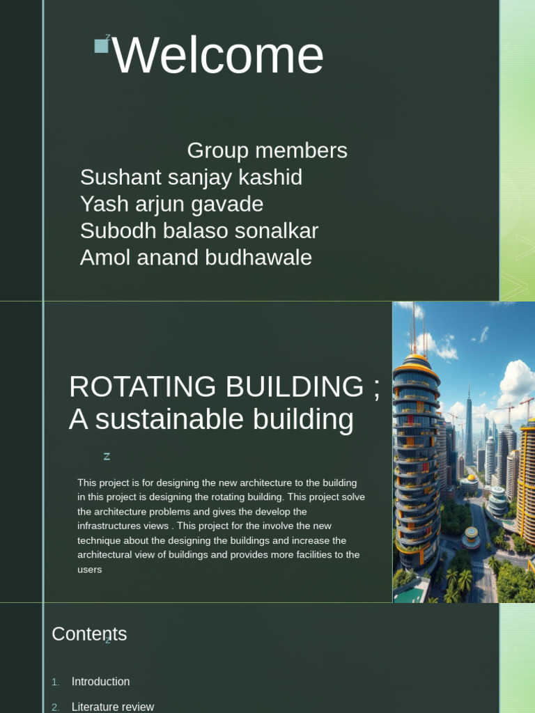 CPP presentation | PDF | Green Building
