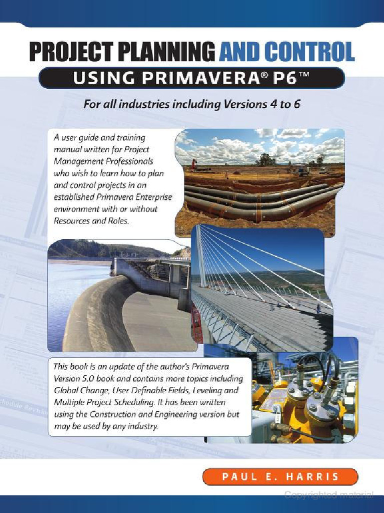 Project Planning and Control Using Primavera P6 | PDF