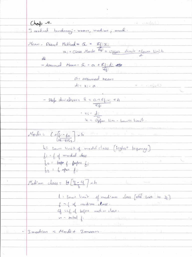 class 10 math formula | PDF
