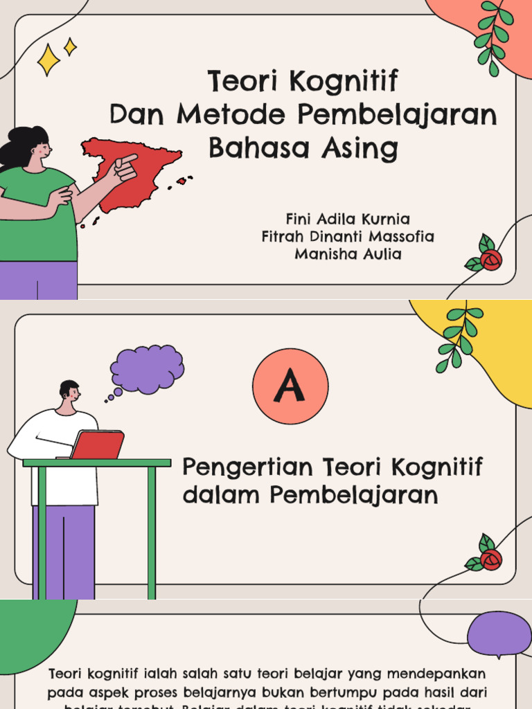 Teori Kognitif dalam Pembelajaran Bahasa | PDF