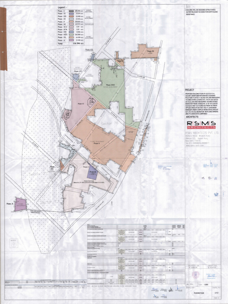 Proposed Revised Phasing Plan | PDF