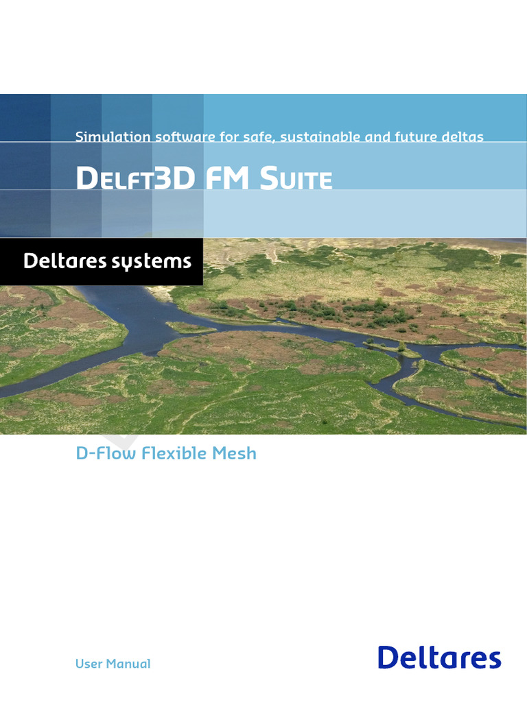 D-Flow FM User Manual | PDF | Physics | Fluid Dynamics