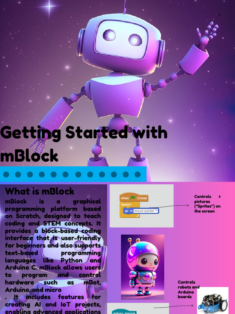 Getting-Started-With-Mblock - PDF 20240918 172627 0000 | PDF | Software ...