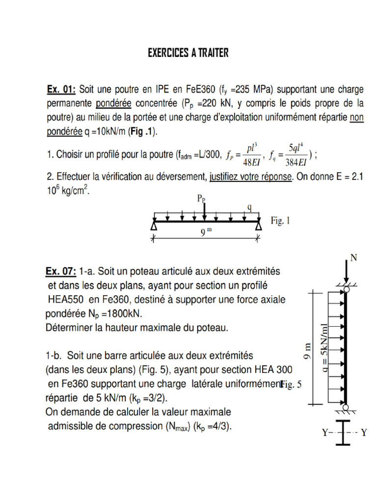 Exercices A Traiter - 2025 | PDF