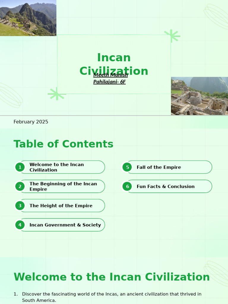 Incan Civilization 4236 Aebb 03 Ae 438 C | PDF | Inca Empire ...