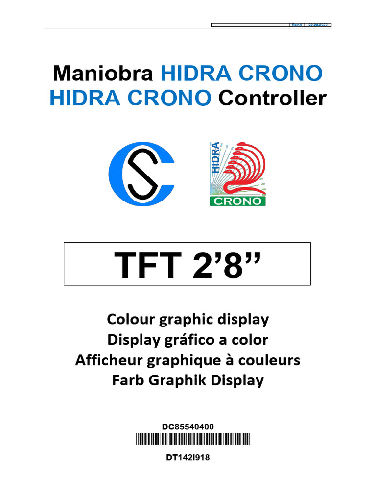 Cómo conectar el display HIDRA CRONO | PDF | Color | Espectro electromagnético