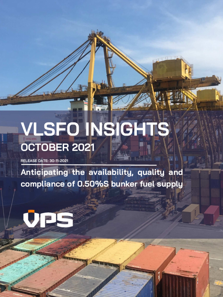 VLSFO Insights #24 | PDF | Fuel Oil | Fuels