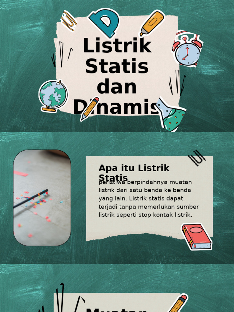 Listrik Statis dan Dinamis: Penjelasan Dasar | PDF