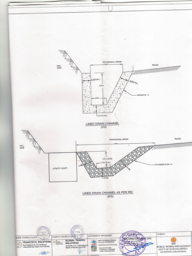 Lined Drain Approval Dra.10022024 | PDF