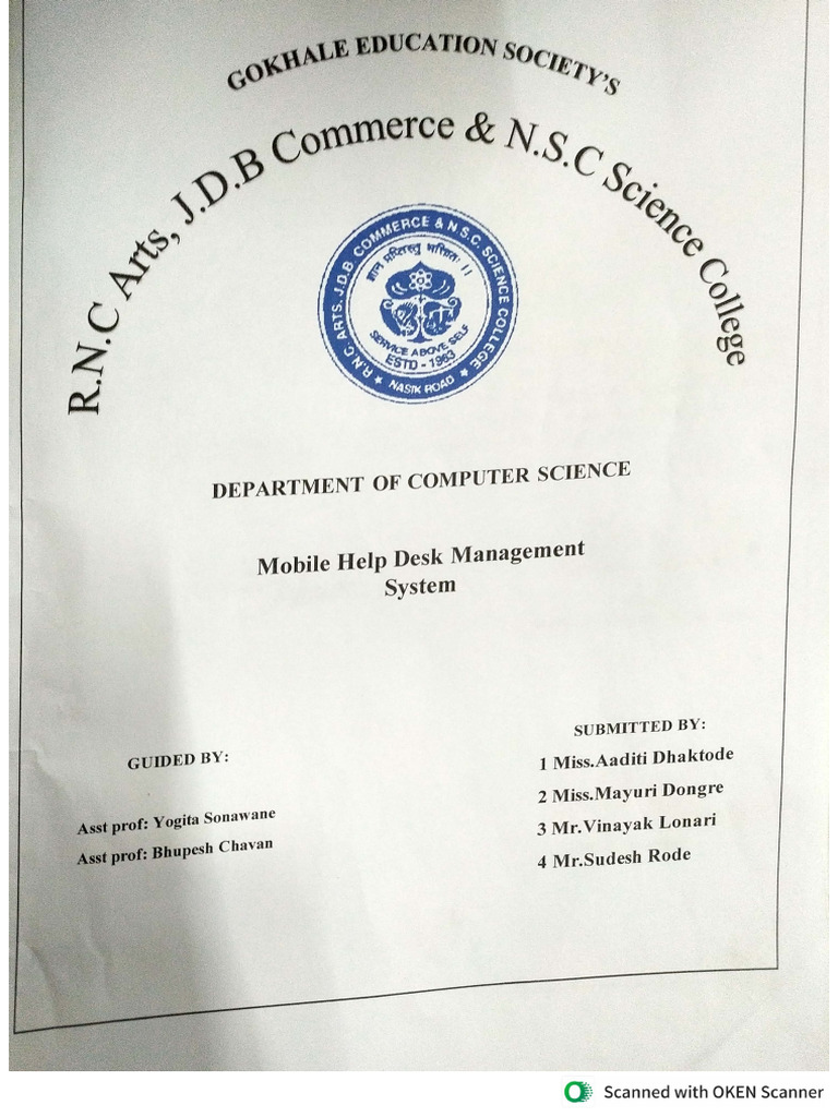 Project Format | PDF