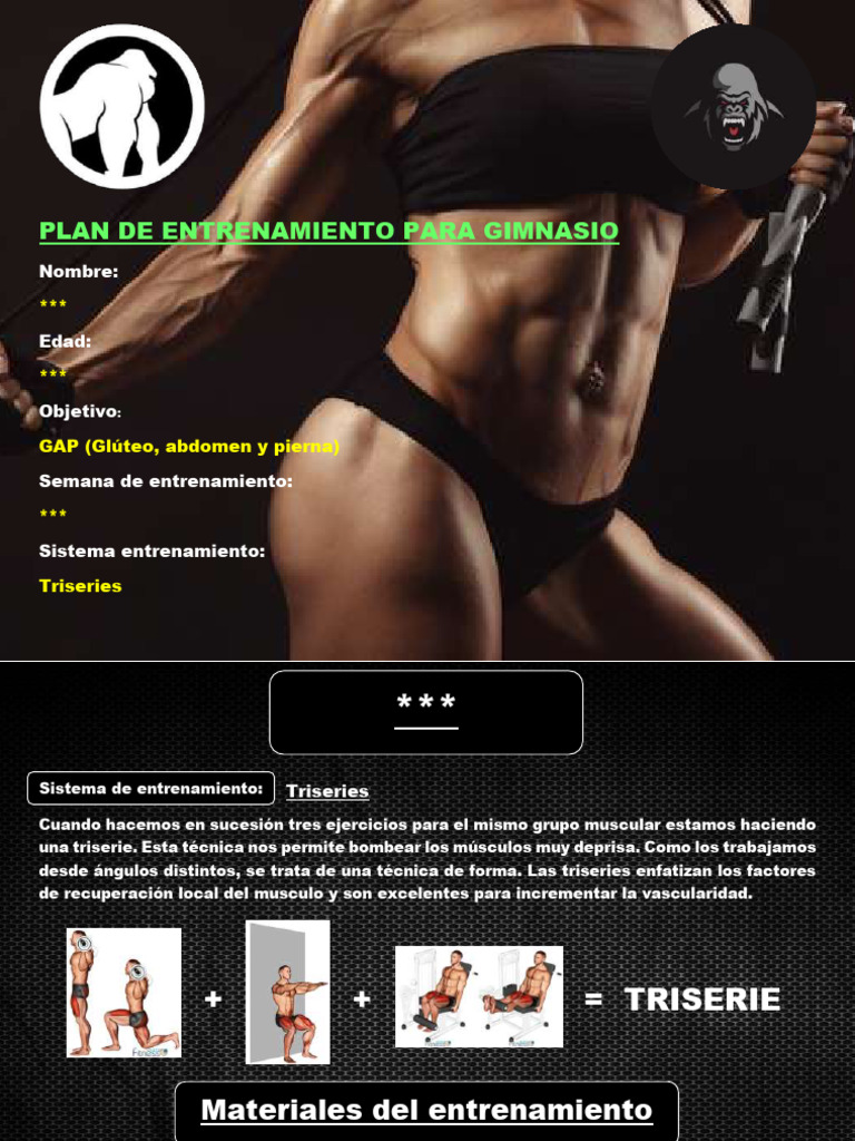 Sistema de Entrenamiento (Triseries #2) M. | PDF | Entrenamiento con pesas
