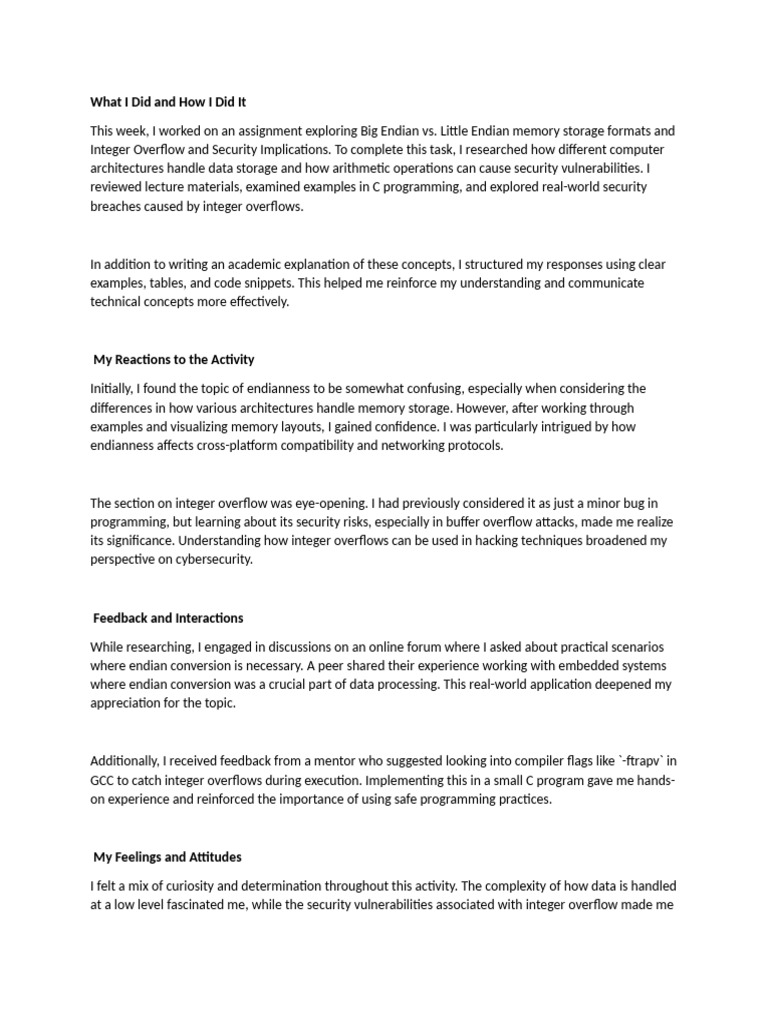 CS 4402-01 Learning Journal Unit 3 | PDF | Computer Security | Security