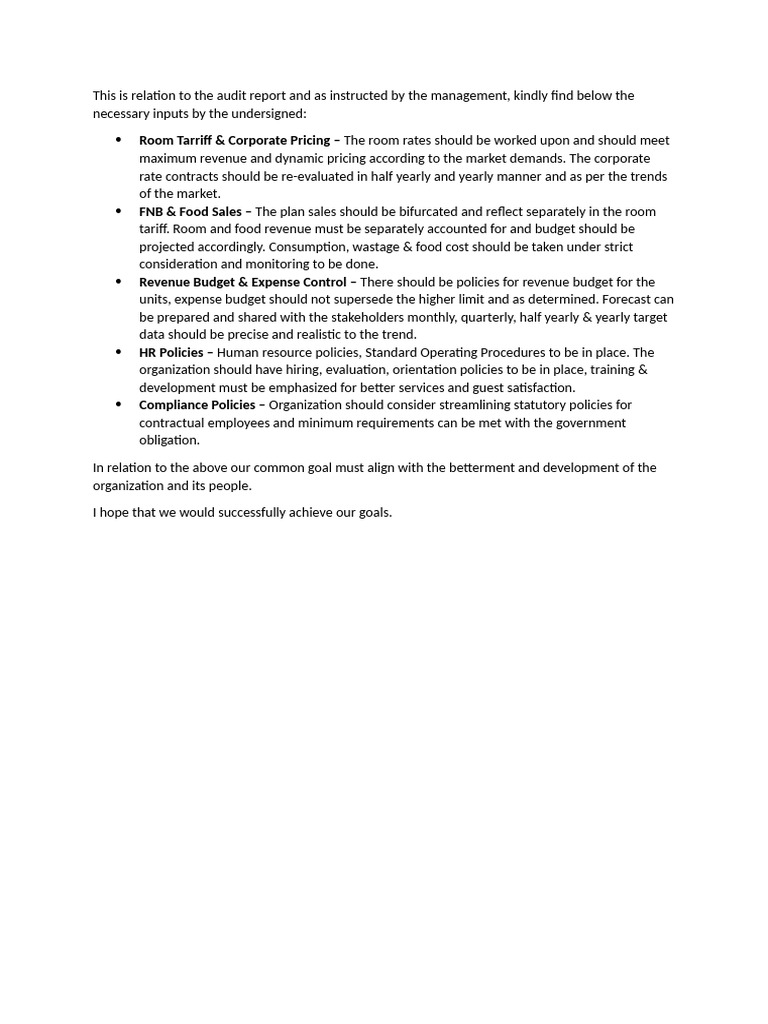 Aduit Report | PDF