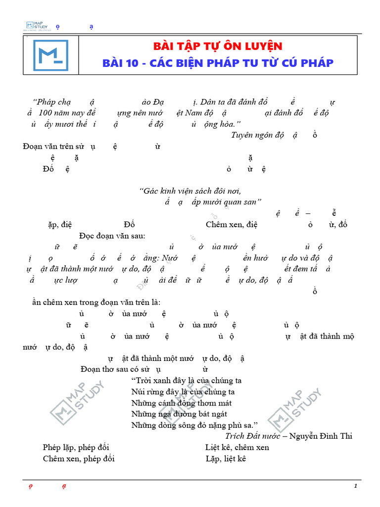 Tai Lieu - Buoi 10 Bai Tap Ve Nha 1722574990443 | PDF