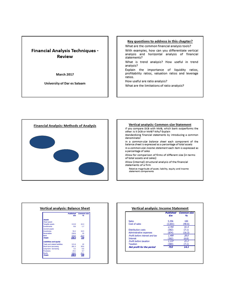 Financial Analysis Techniques | PDF | Equity (Finance) | Investing