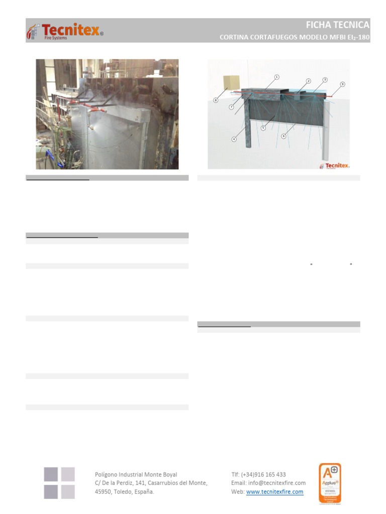 Data Sheet Mfbi Ei-180 | PDF | Materiales