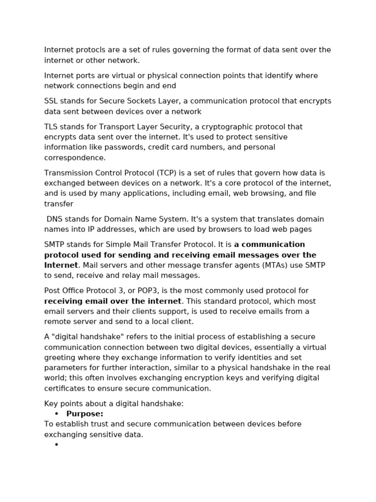 Overview of Internet Protocols and Security | PDF | File Transfer Protocol | Transport Layer ...