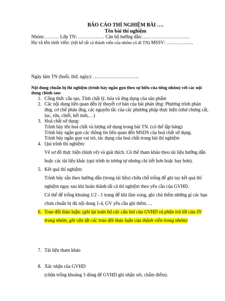 -mau-bao-cao-thi-nghiem | PDF