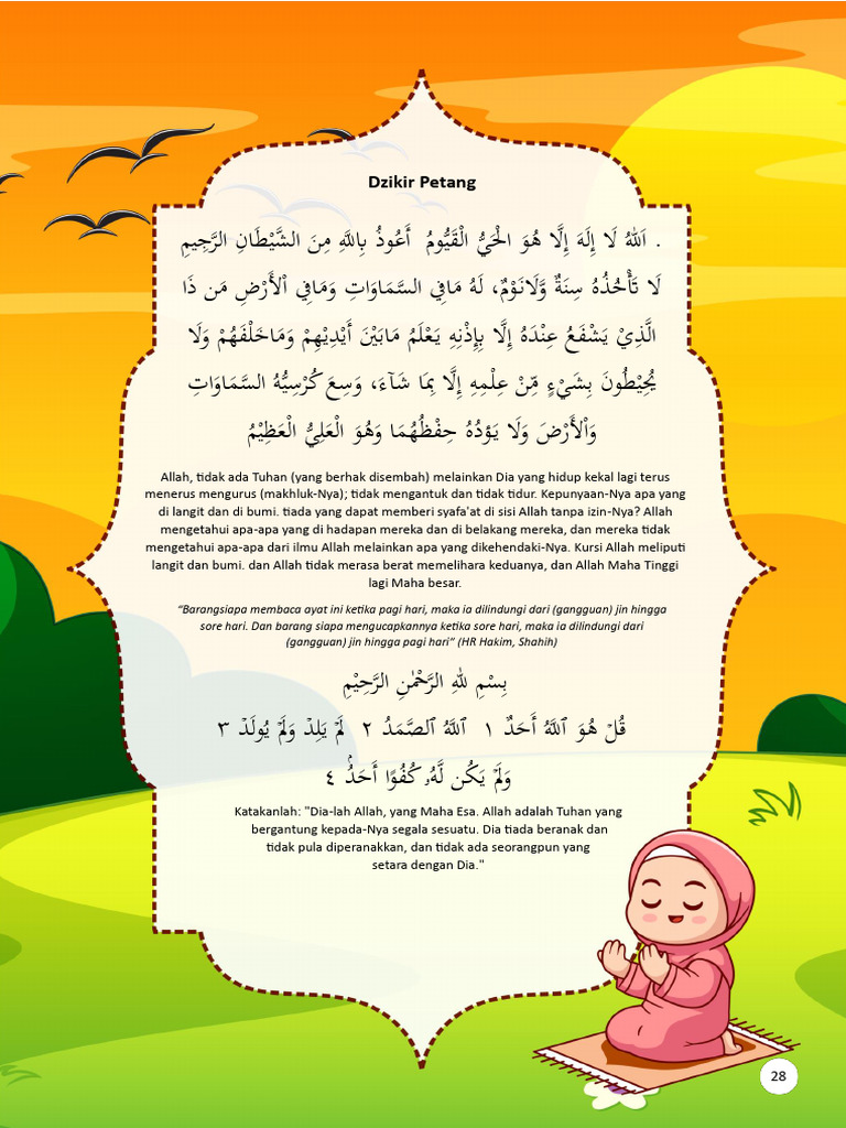 Dzikir Petang: Panduan Lengkap | PDF