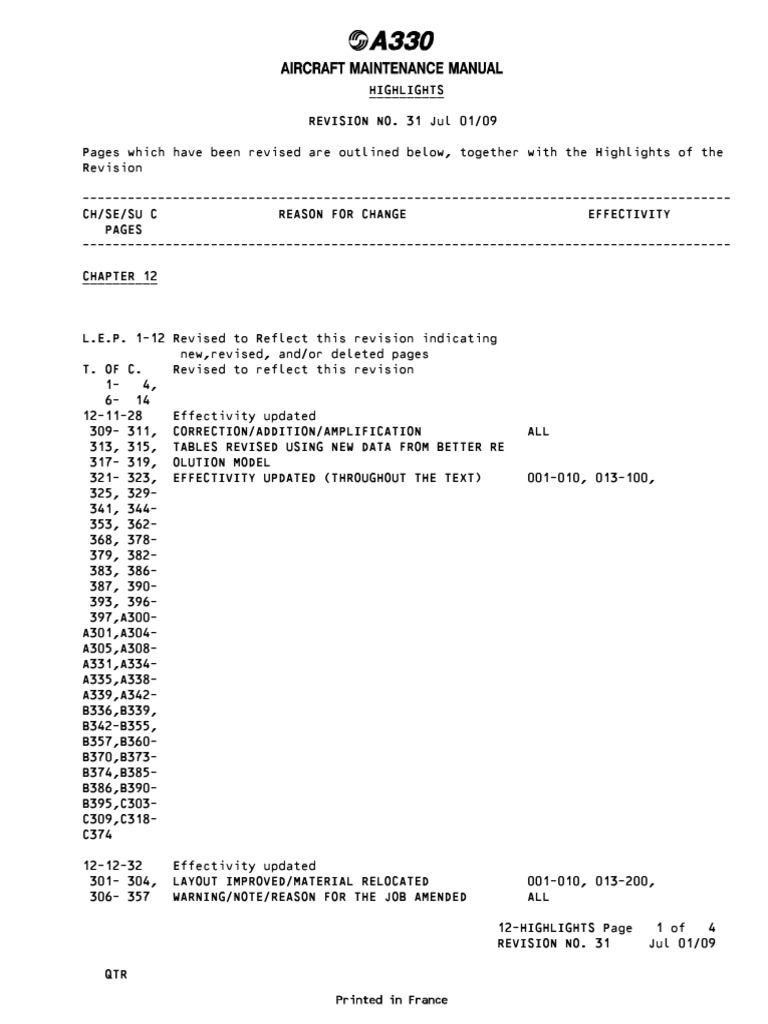 Ata 12 A330 | PDF | Aircraft | Vehicles