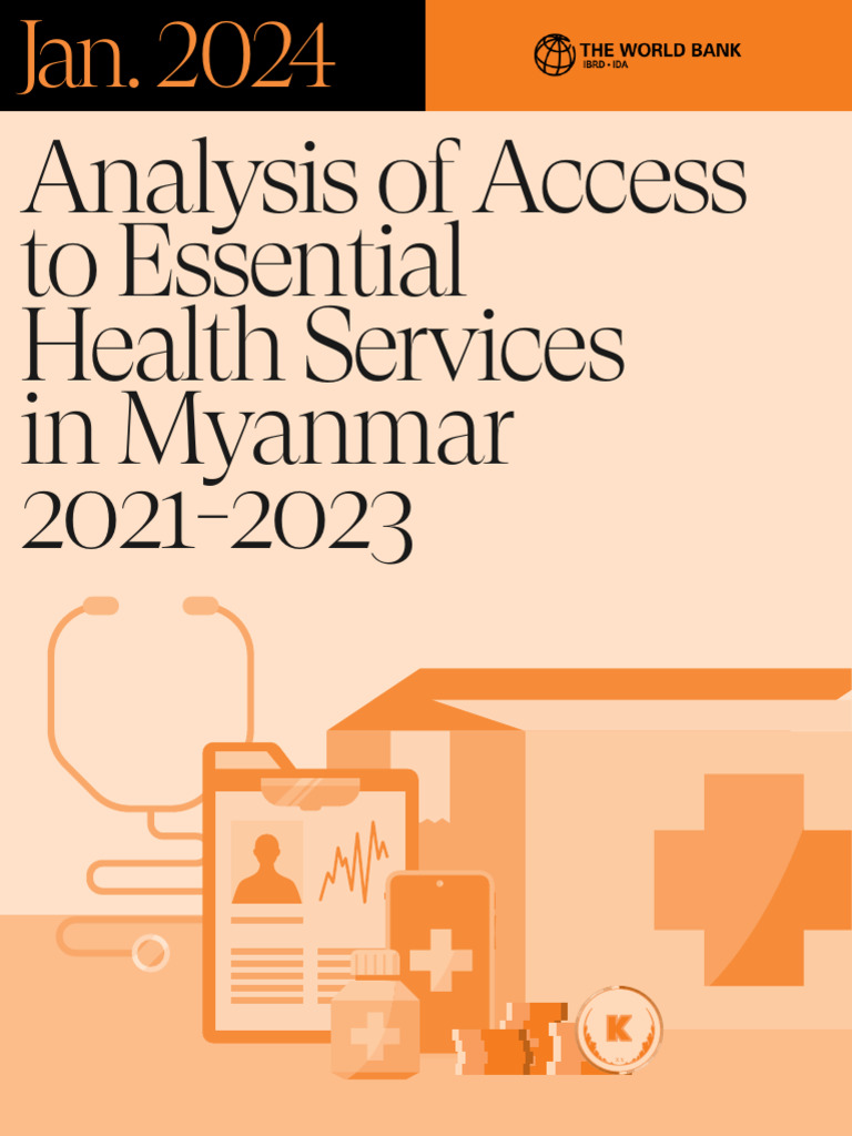 Myanmar Health Services Access 2021-2023 | PDF | Health Care | Myanmar