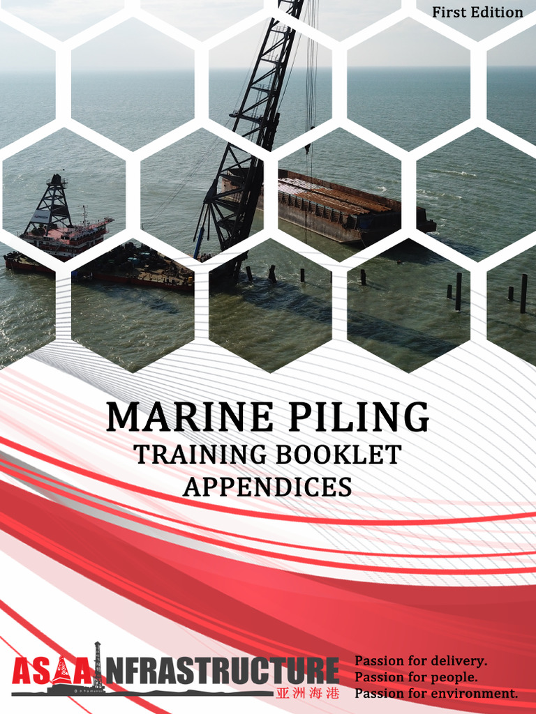 AIPL-Marine Piling Training Booklet Appendices-First Edition | PDF | Anchor | Deep Foundation